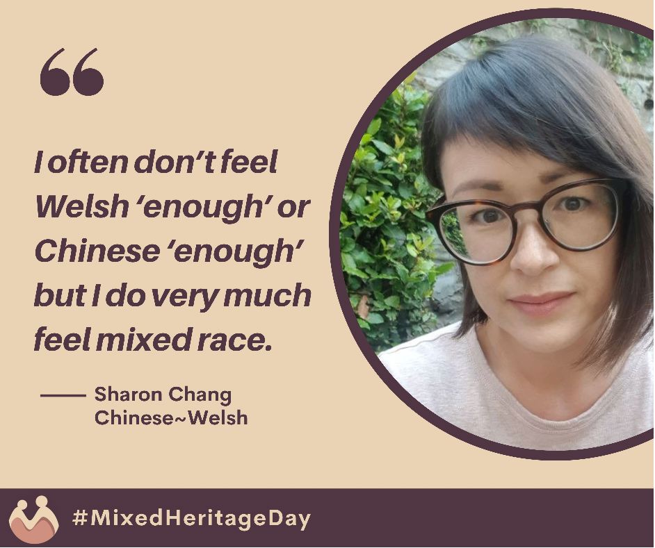 Sharon Chang – They don’t think of me as Chinese!? – Mixed Heritage Day